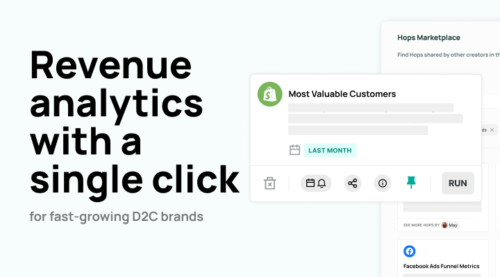 Hop | Conduct a cohort analysis of your customers to measure ...