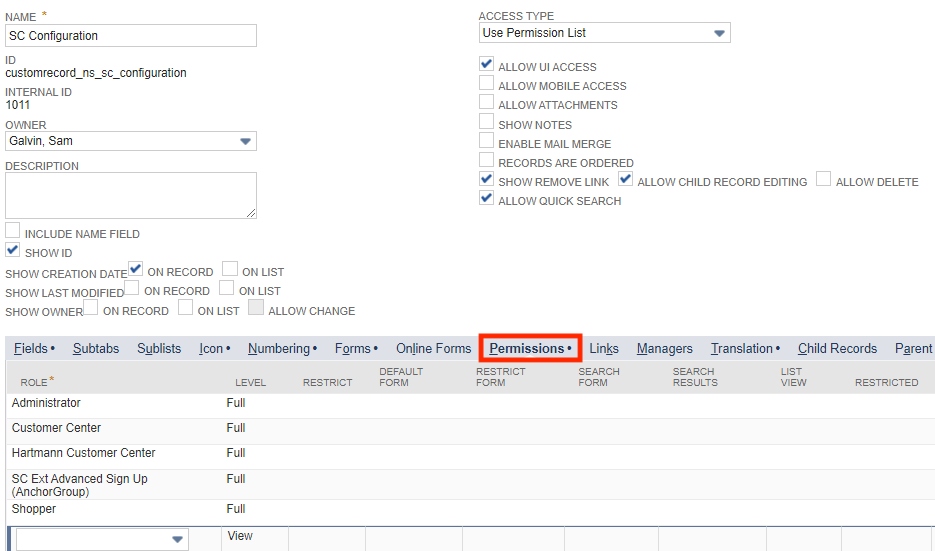 Resolved: Custom Record Permission Issue | NetSuite | Anchor Group Resolved: Custom Record Permission Issue | NetSuite | Anchor Group