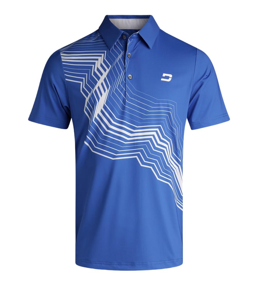 Buy GRAPH POLO - BLUE online | Hole19
