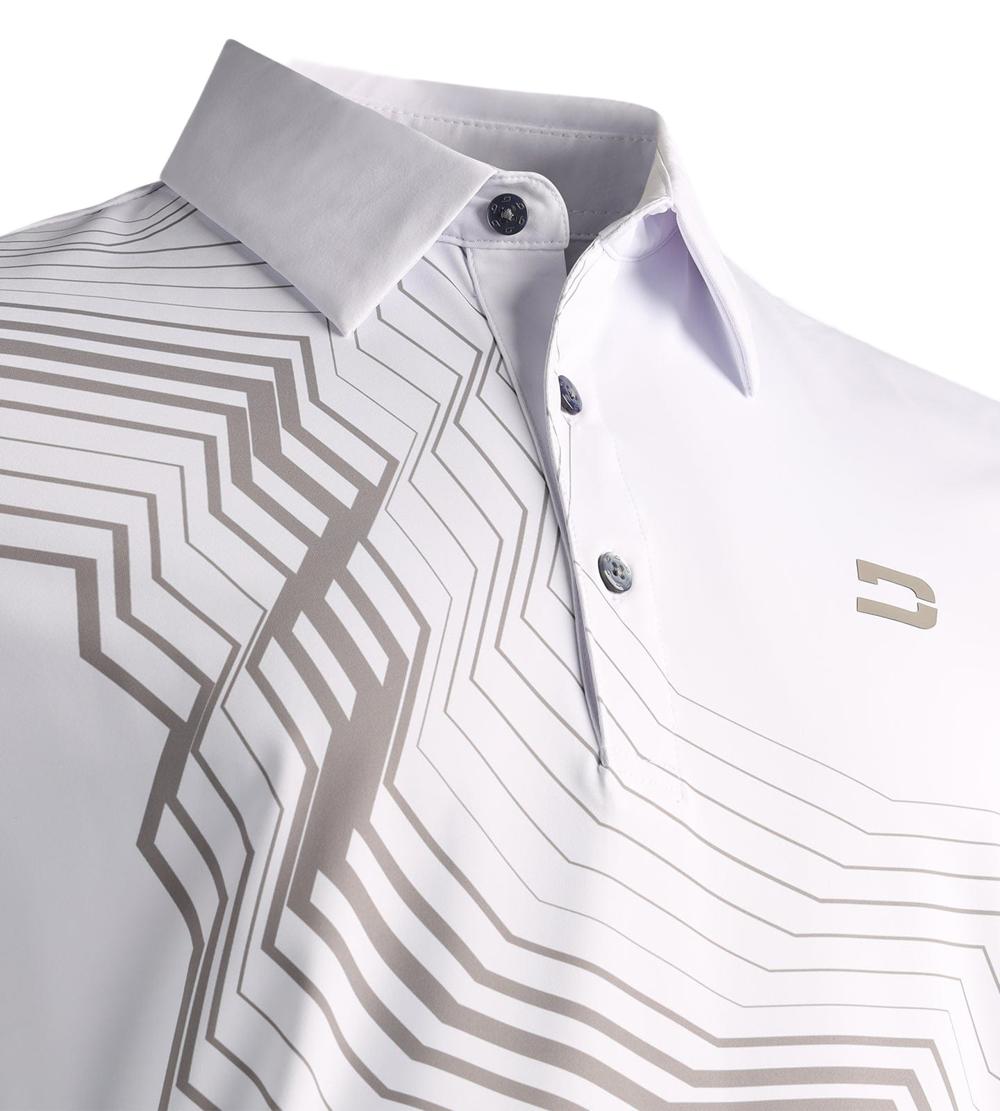 Buy GRAPH POLO - WHITE online | Hole19