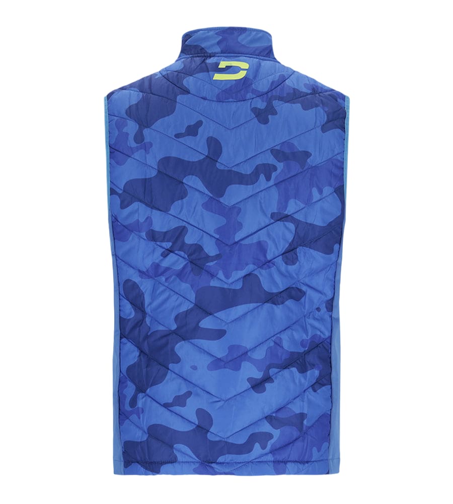 Buy KYTE CAMO GILET - BLUE online | Hole19