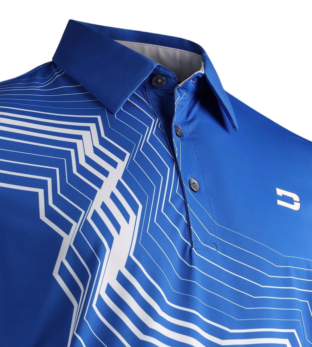 Buy GRAPH POLO - BLUE online | Hole19