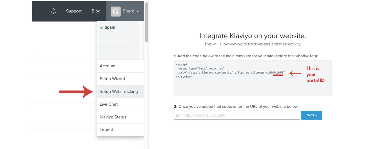 Working with Klaviyo forms on Unstack | Elastic Path